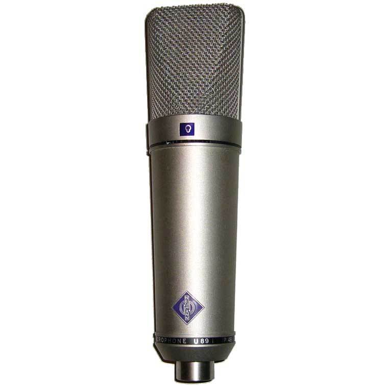 Neumann U89I Large Diaphragm FET Consender Microphone - Nickel ...