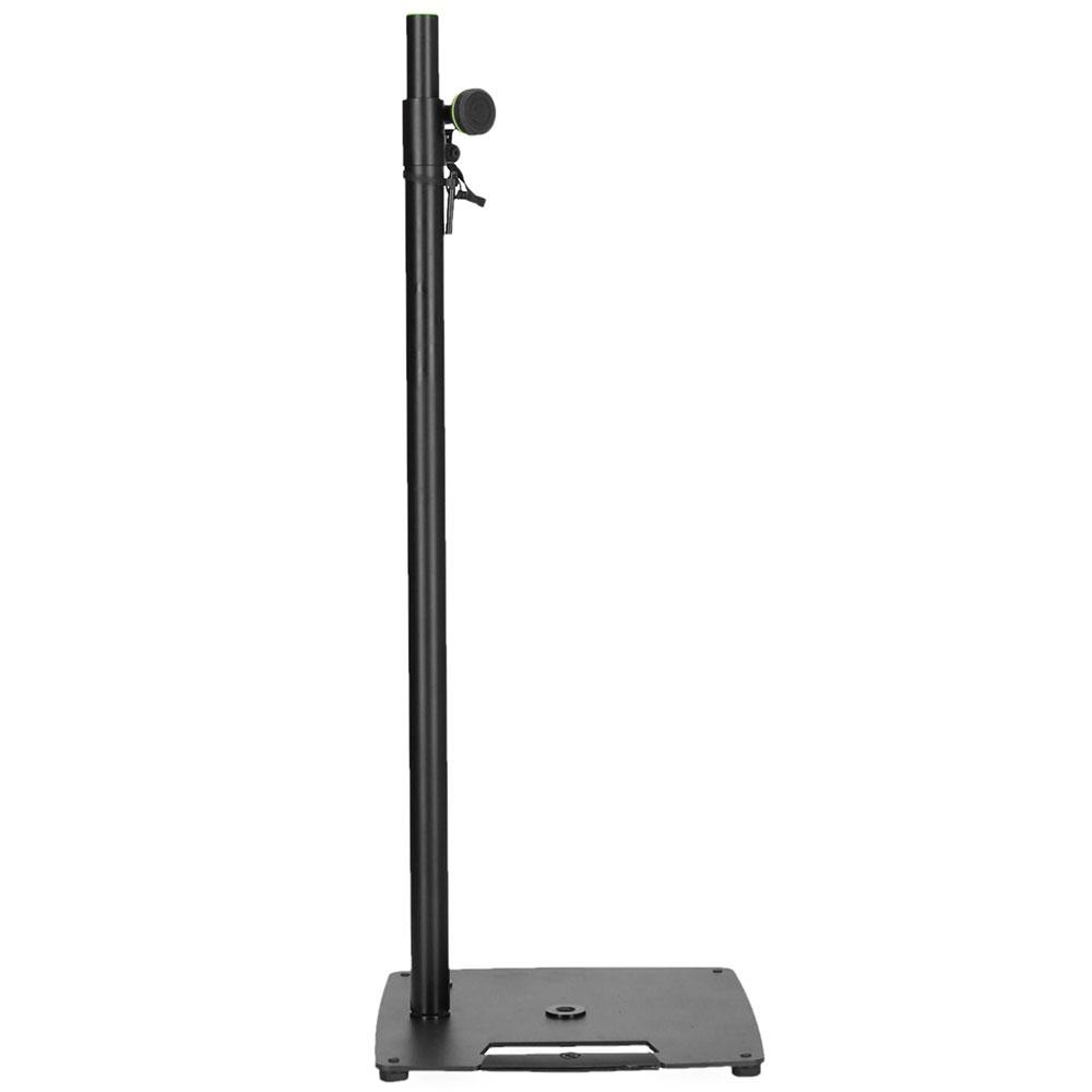 Gravity Lighting and Speaker Stand w/ Compact Square Steel Base ...