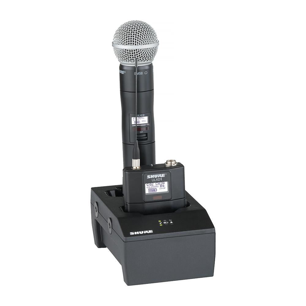 Shure SBC200+PSU Drop In Transmitter And Battery Charger With PS60-AZ ...