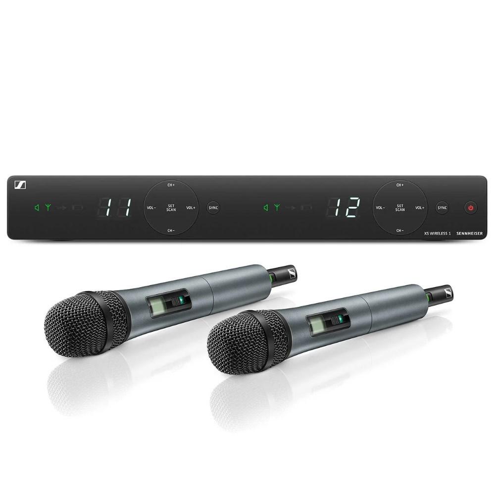 Sennheiser XSW1-825-A DUAL Handheld System With E825 Capsules 548-572 ...