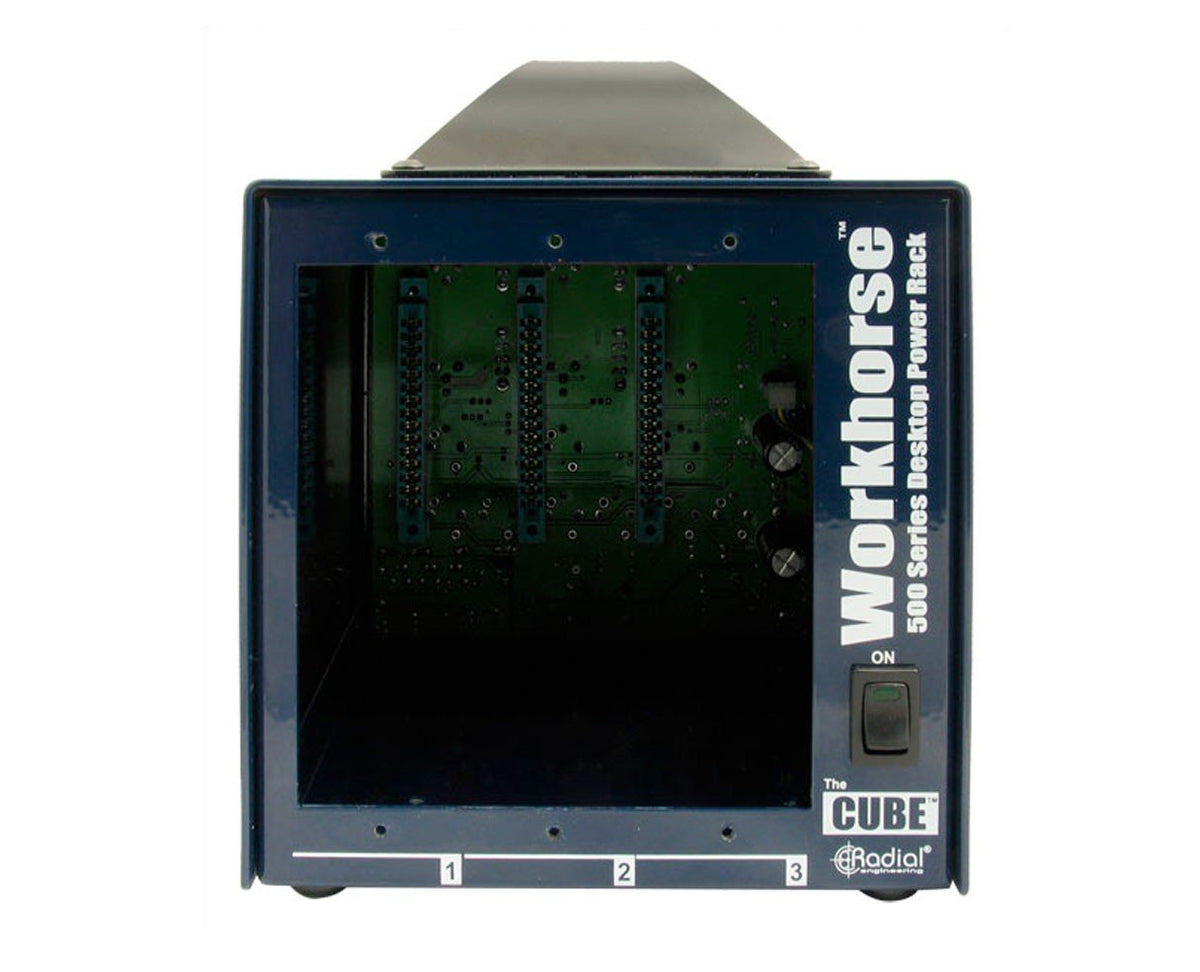 Radial CUBE 3 Slot Power-Rack Desktop Format 500Ma Power Supply ...