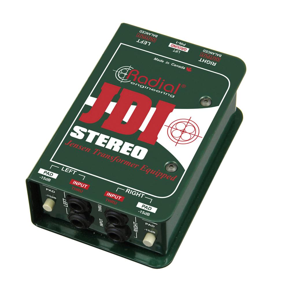 Radial JDI-STEREO Passive 2 Channel DI Box With Jensen Transformer ...